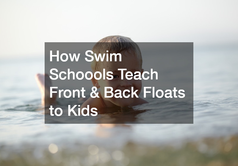 How Swim Schoools Teach Front and Back Floats to Kids - Sunday Creek